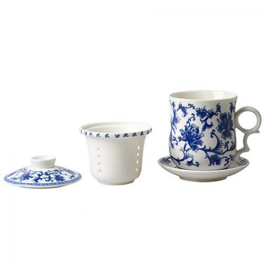Flower Pattern Chinese Ceramic Tea Cup For Sale - hwagui.com